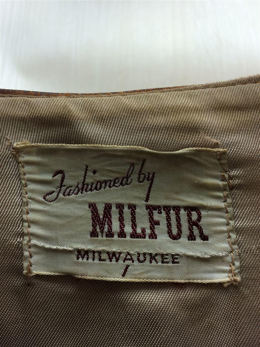 その他ブランド / 50s/MILFUR/レザージャケット・ブルゾン/スウェード/CML/ノーカラー/中古/ | セカンドストリート｜衣類 ...