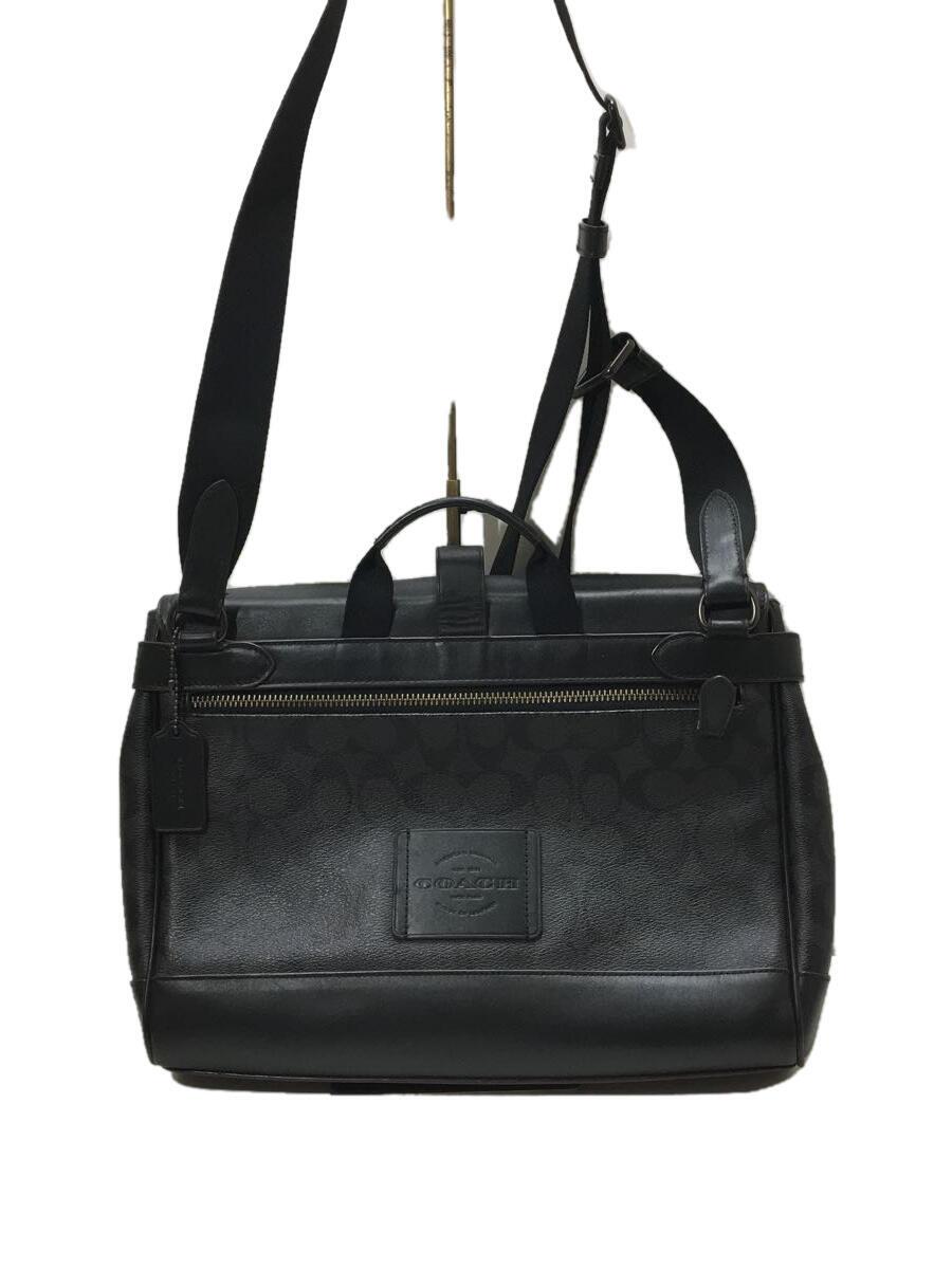 COACH(コーチ) / ショルダーバッグ/レザー/BLK/総柄/F50051 | 中古品の販売・通販ならセカンドストリート