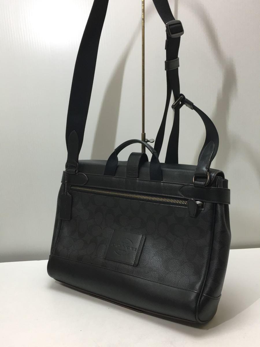 COACH(コーチ) / ショルダーバッグ/レザー/BLK/総柄/F50051 | 中古品の販売・通販ならセカンドストリート