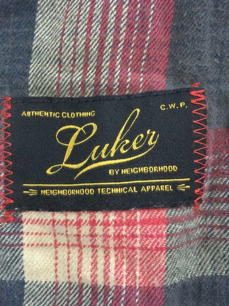 LUKER BY NEIGHBORHOOD(ルーカーバイネイバーフッド) / 長袖シャツ/S/コットン/RED/チェック/162arnh ...