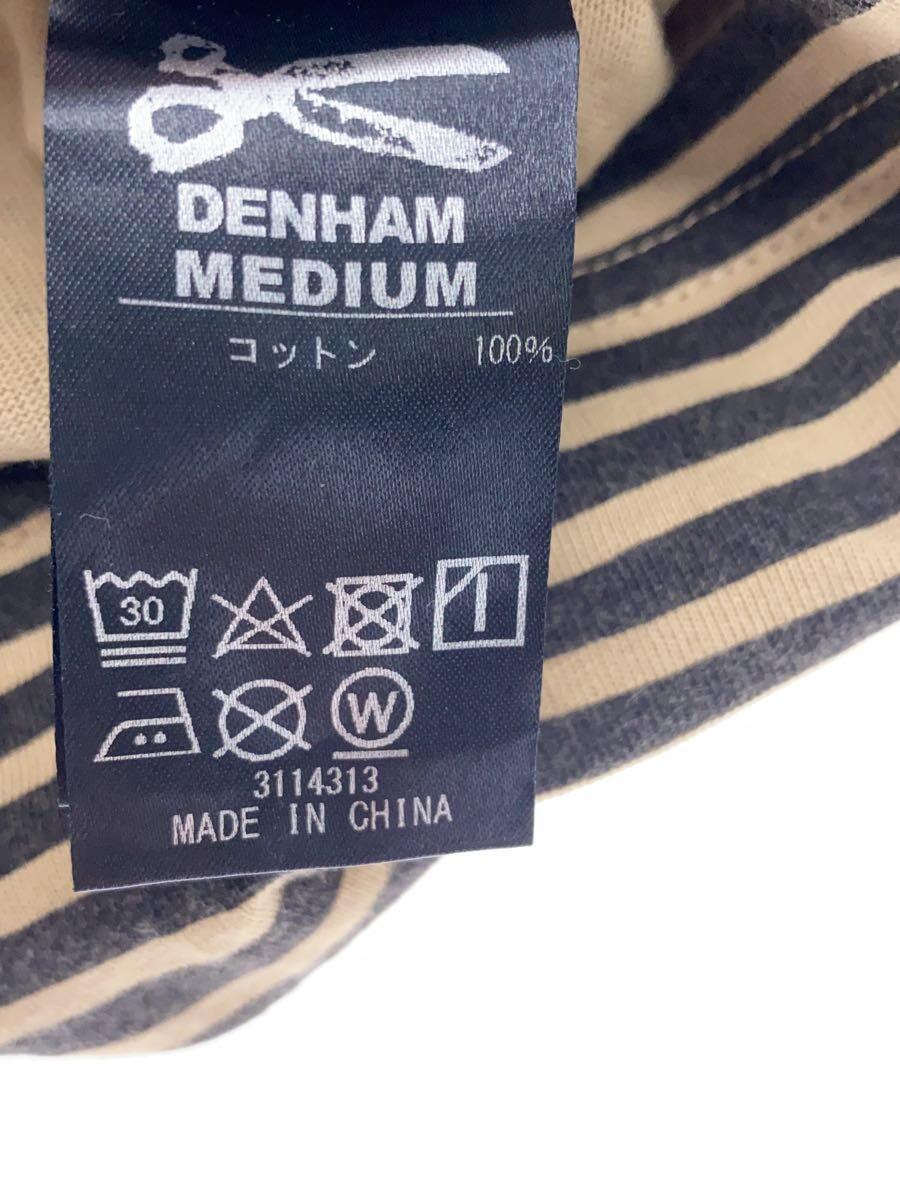 DENHAM(デンハム) / BORDER TEE/23年モデル/Tシャツ/M/コットン/キャメル/ボーダー/01-23-04-52-270 ...