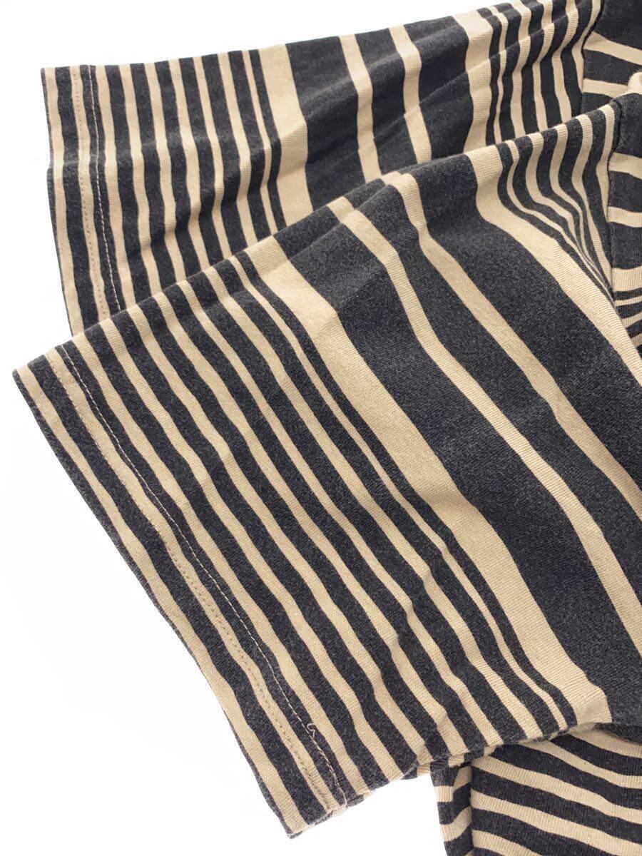 DENHAM(デンハム) / BORDER TEE/23年モデル/Tシャツ/M/コットン/キャメル/ボーダー/01-23-04-52-270 ...