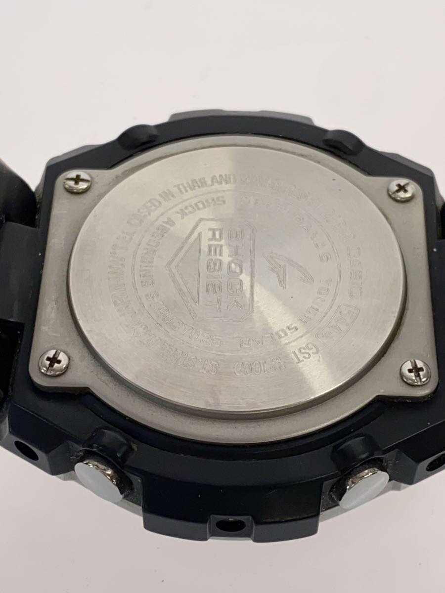 CASIO(カシオ) / ソーラー腕時計/アナログ/BLK/SLV/GST-W1000 | 中古品の販売・通販ならセカンドストリート