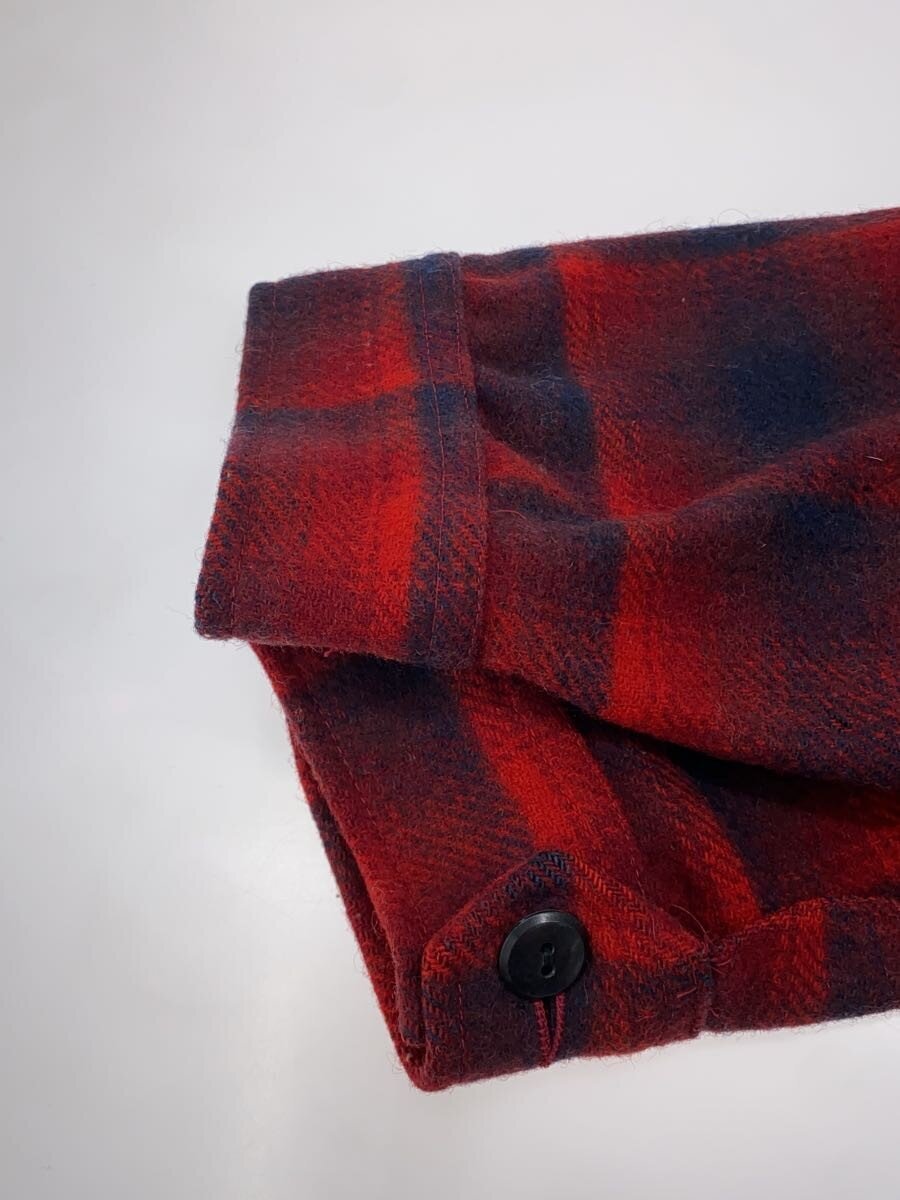 PENDLETON(ペンドルトン) / ジャケット/M/ウール/RED/オンブレCK/70s | 古着の販売・通販ならセカンドストリート