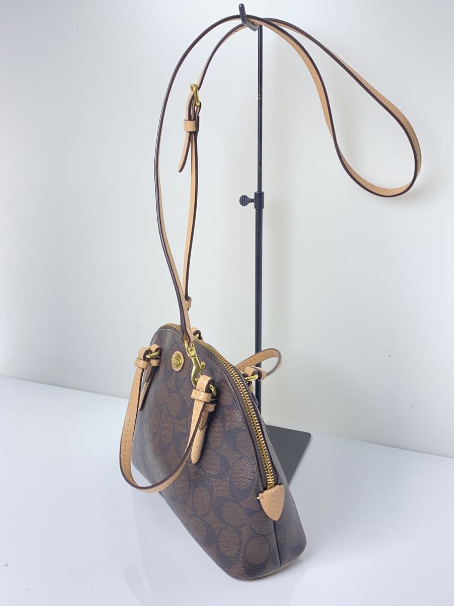 COACH(コーチ) / ハンドバッグ_シグネチャー/--/BRW/総柄 | 中古品の販売・通販ならセカンドストリート
