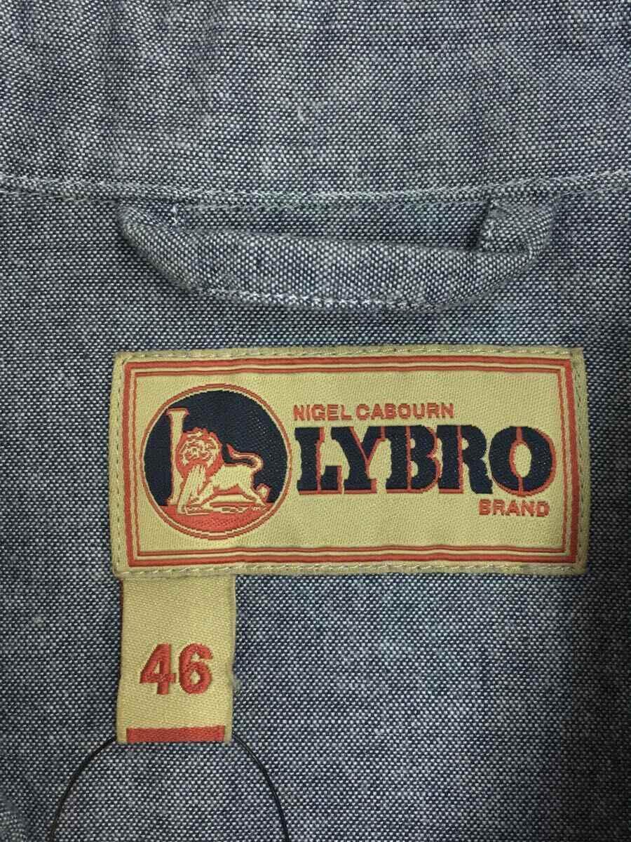 Nigel Cabourn(ナイジェルケーボン) / LYBRO/BIG JACKET/ジャケット/46/コットン/BLU/袖先ヨゴレ有 ...