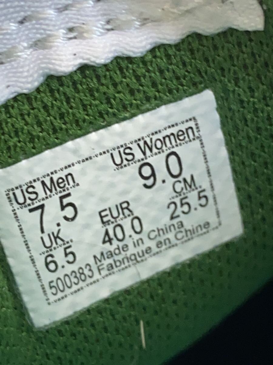 VANS(バンズ) / Comfycush ERA/ローカットスニーカー/25.5cm/GRN/500383 | 中古品の販売・通販なら ...