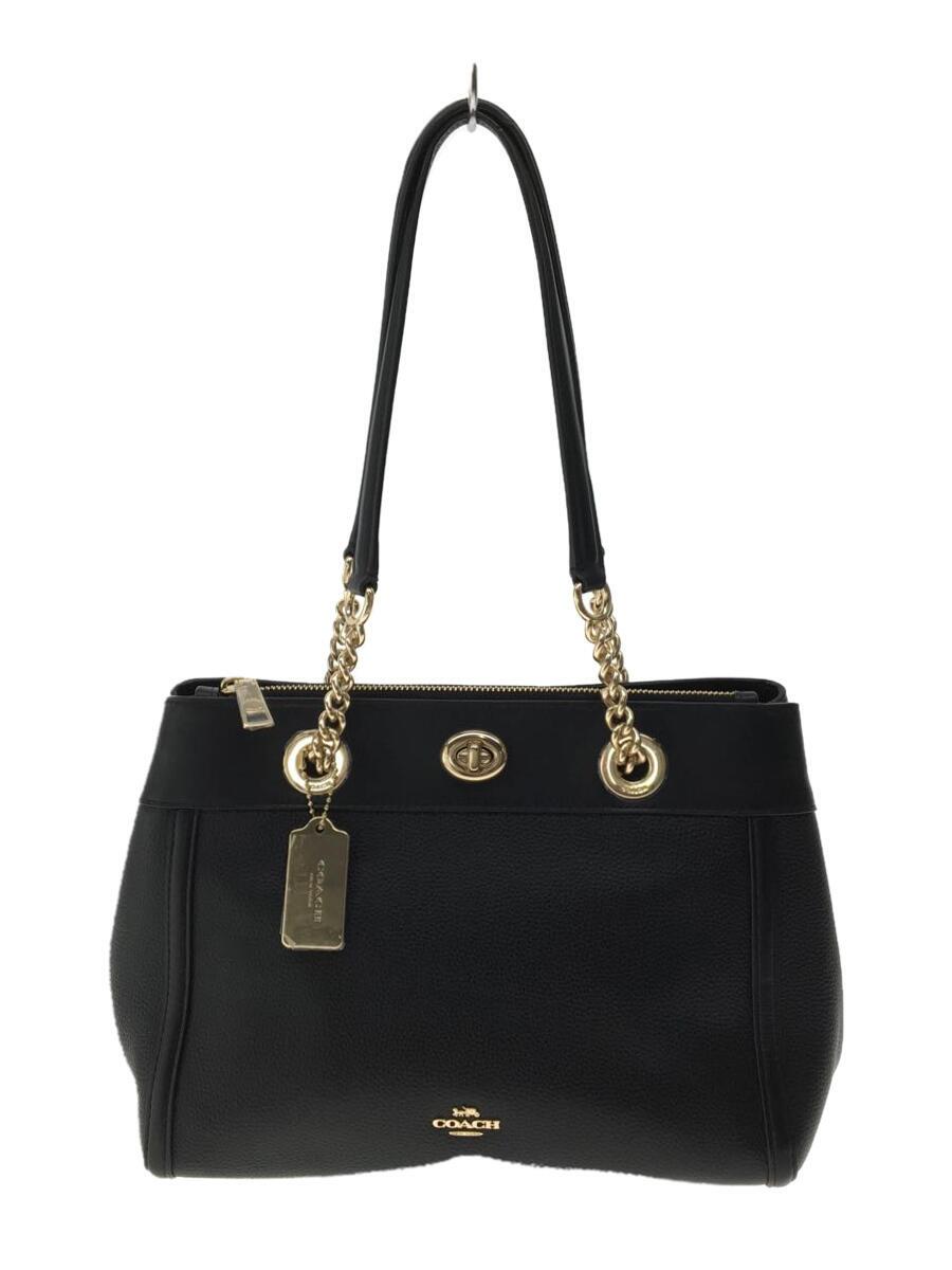 COACH(コーチ) / ハンドバッグ/--/BLK/無地/F87239 | 中古品の販売・通販ならセカンドストリート