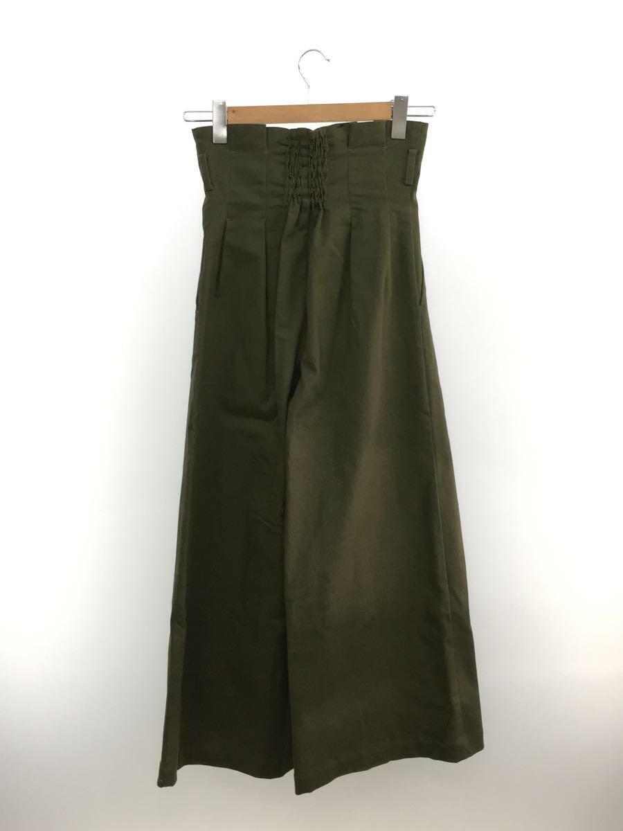 AMERI(アメリヴィンテージ) / ベルトパースパンツ/S/コットン/KHK/01010841400 | 古着の販売・通販ならセカンドストリート