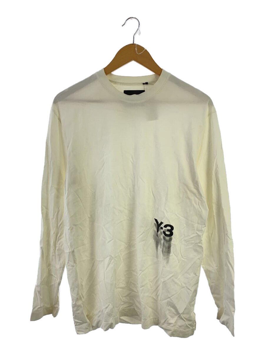 Y-3(ワイスリー) / 長袖Tシャツ/S/コットン/WHT/IZ3121 | 古着の販売・通販ならセカンドストリート