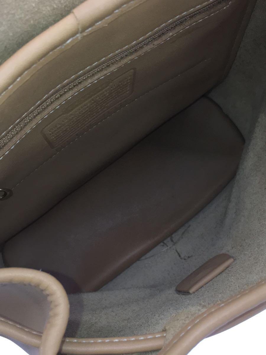 COACH(コーチ) / リュック/レザー/BEG/9315 | 中古品の販売・通販ならセカンドストリート