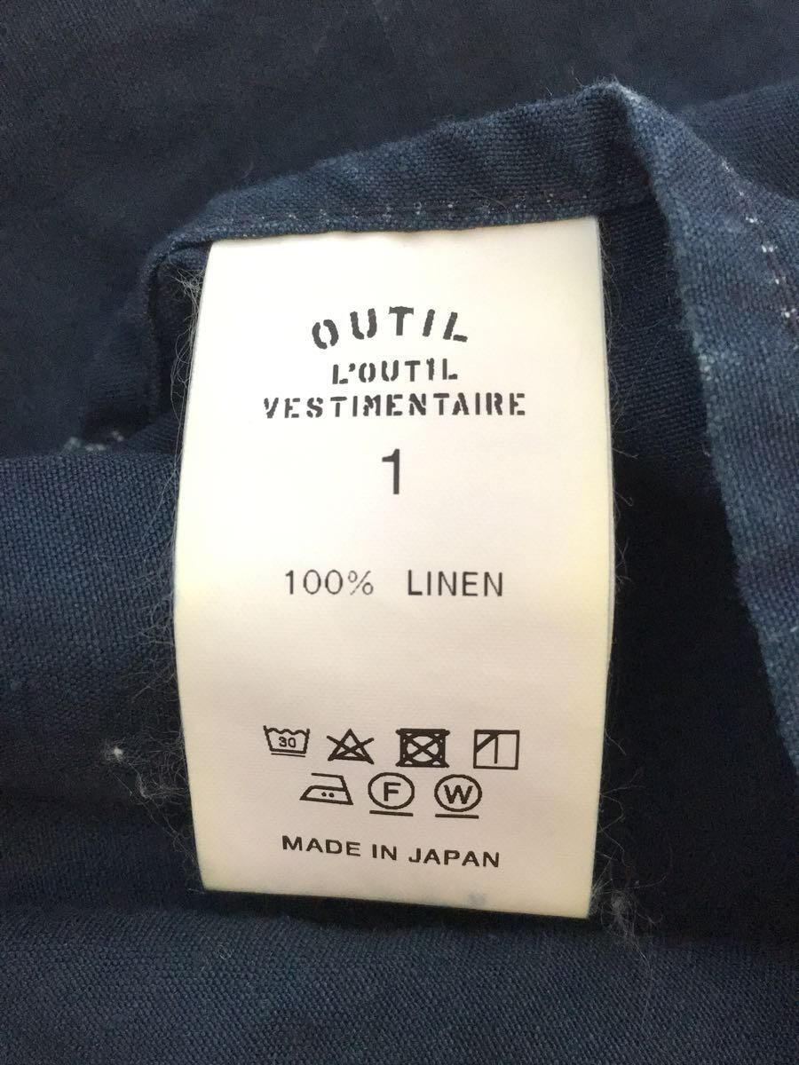 OUTIL(ウティ) / ウティ/OV-T004/ジャケット/1/リネン/IDG/21ss VESTE CIZE/リネンコックジャケット ...