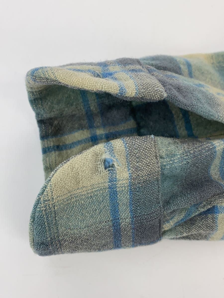 PENDLETON(ペンドルトン) / 70s/ボードシャツ/長袖シャツ/USA製/L/ウール/BLU/オンブレCK | 古着の販売・通販ならセカンドストリート