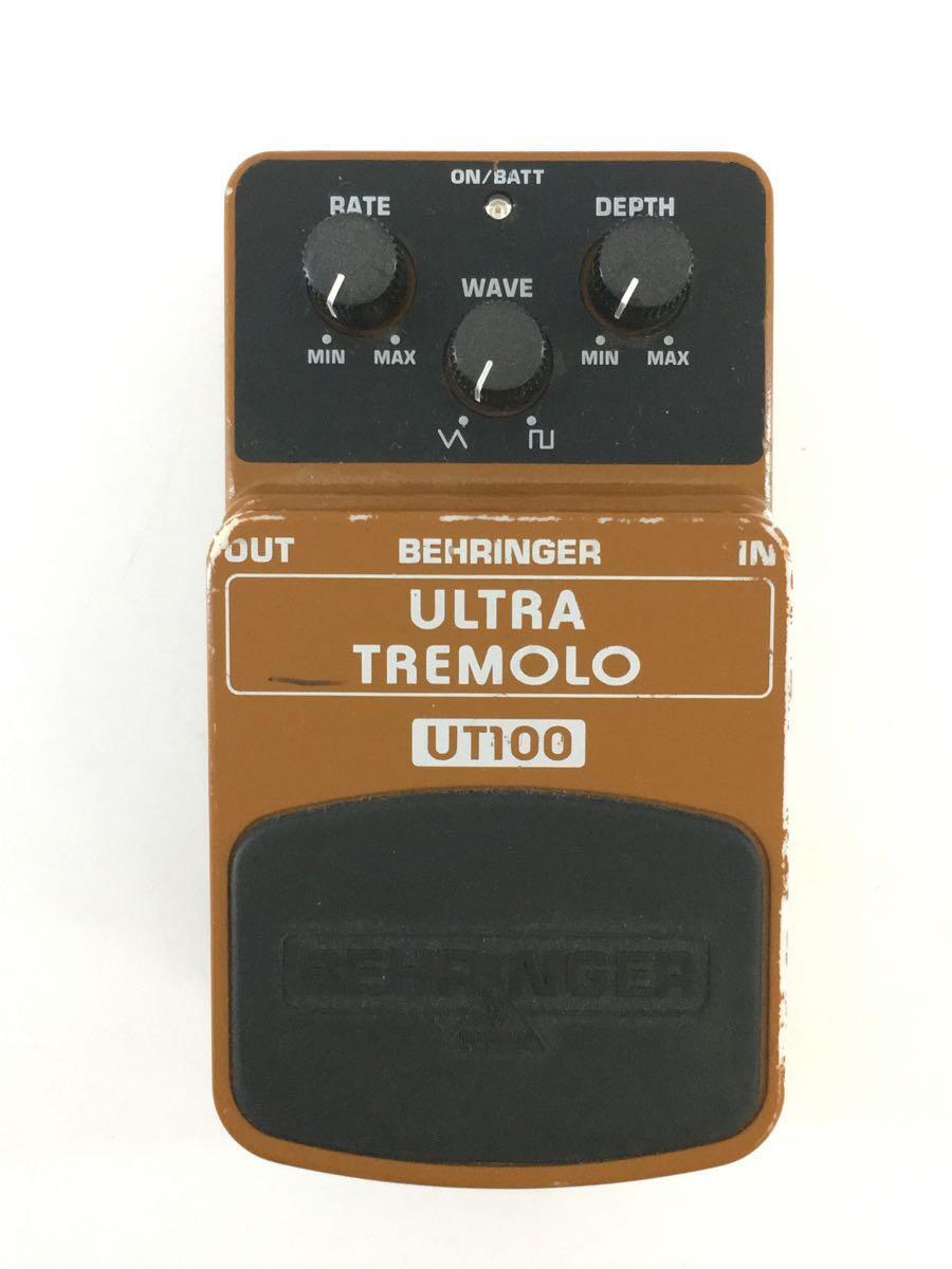 BEHRINGER(ベリンガー) / ut100 ベリンガー/エフェクター/クラシックトレモロペダル/UT100 | 中古品の販売・通販なら ...