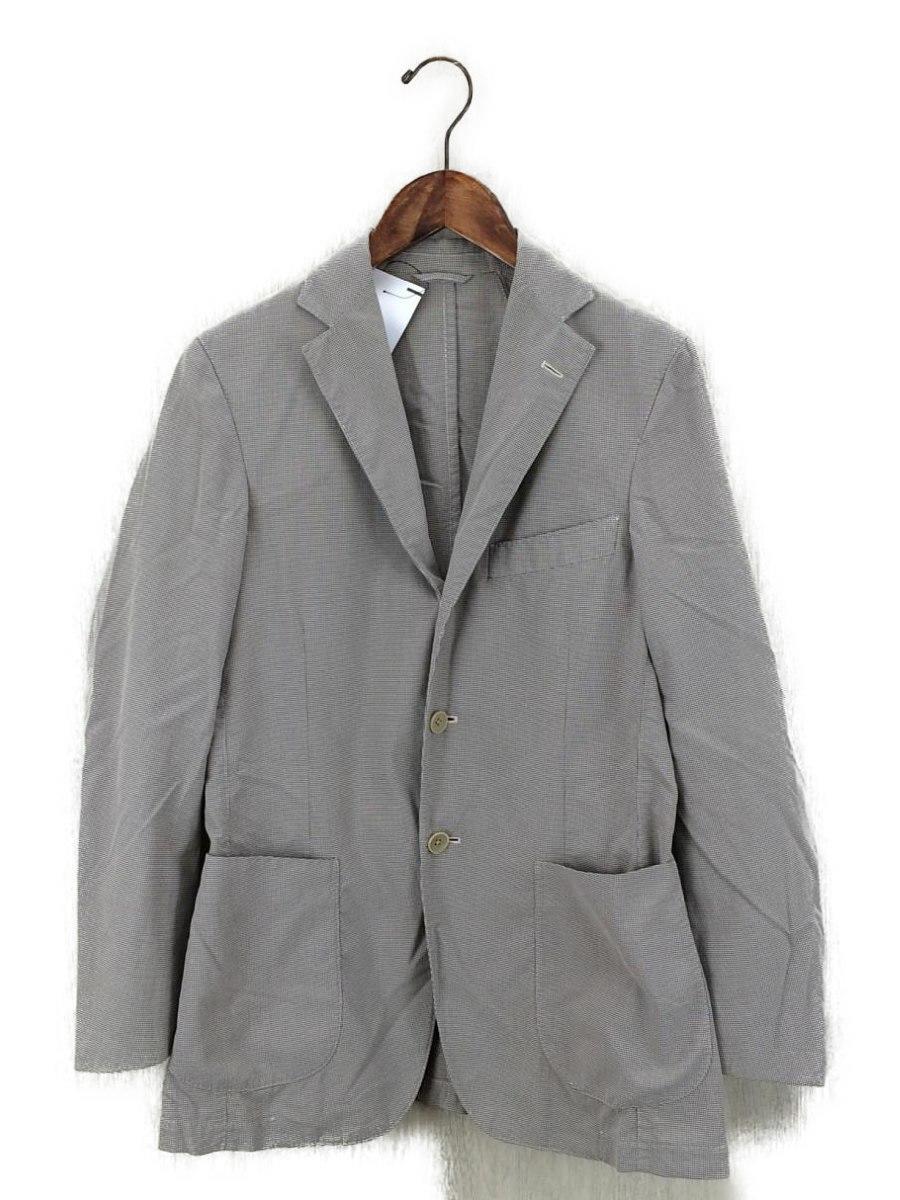 Belvest(ベルベスト) / テーラードジャケット/44/コットン/GRY/千鳥格子/G14161 | 古着の販売・通販ならセカンドストリート