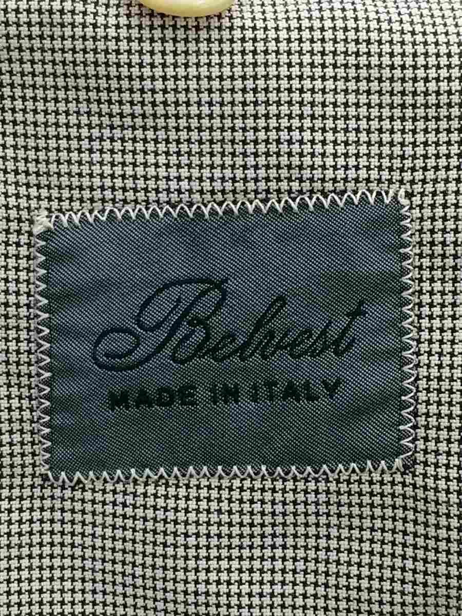 Belvest(ベルベスト) / テーラードジャケット/44/コットン/GRY/千鳥格子/G14161 | 古着の販売・通販ならセカンドストリート