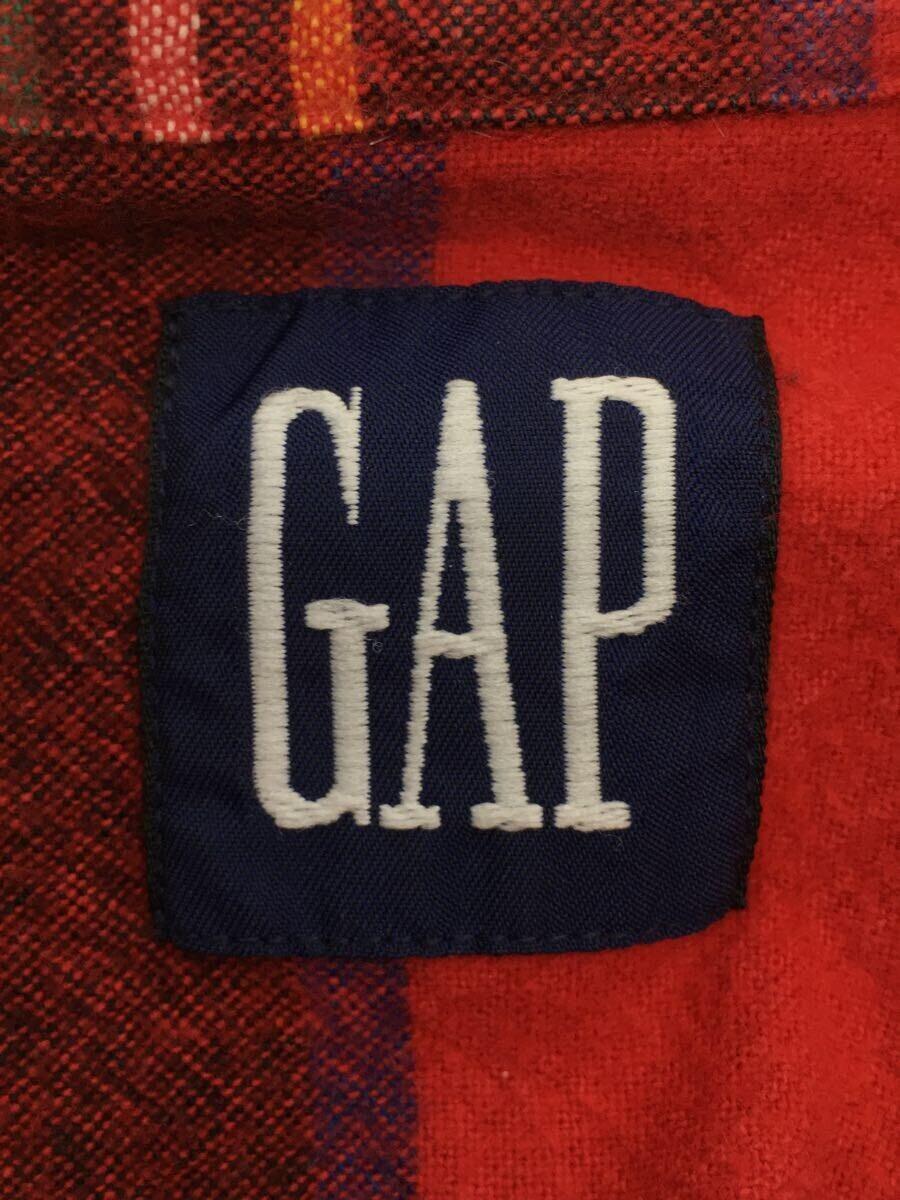 GAP(ギャップ) / ギャップ/ネルシャツ/M/コットン/RED/OLDGAP | 古着の販売・通販ならセカンドストリート