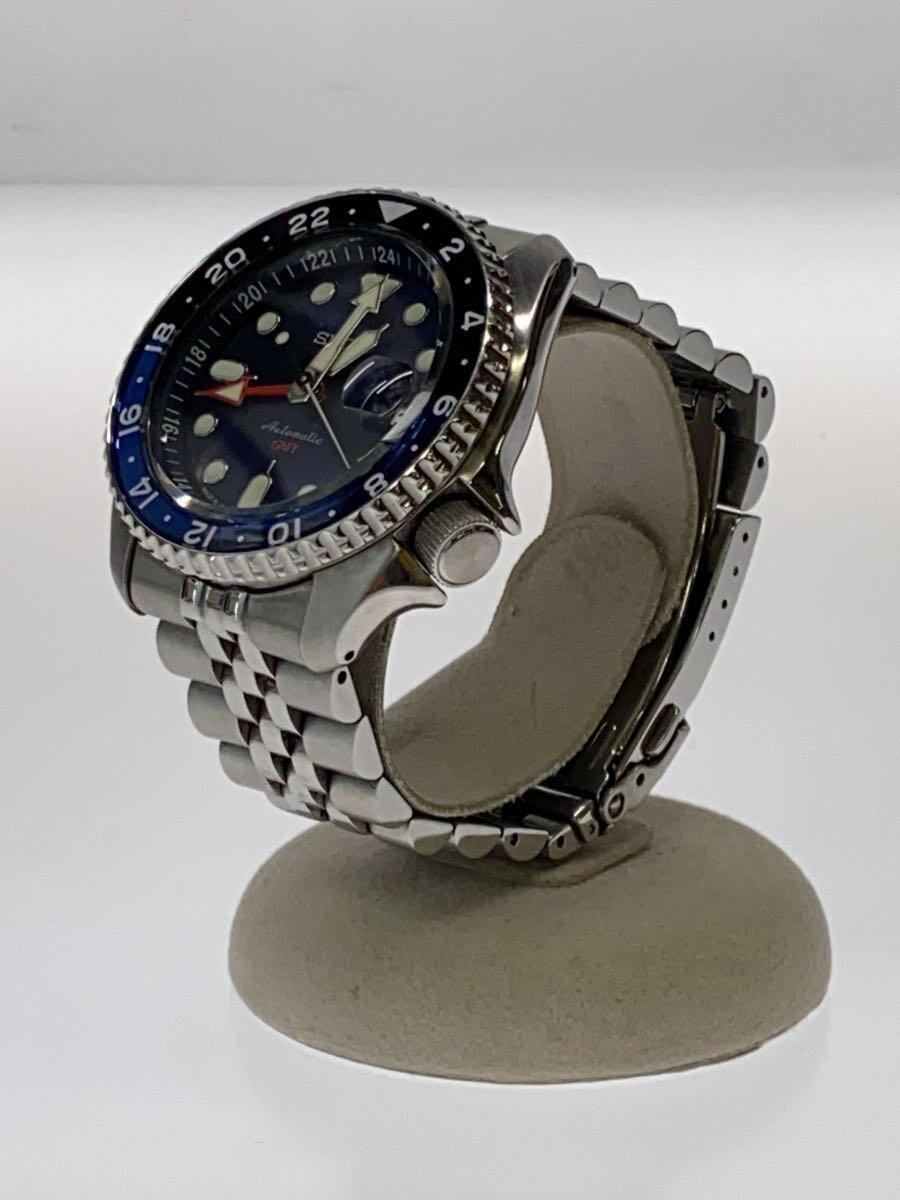 SEIKO(セイコー) / 自動巻腕時計/アナログ/NVY/SLV/4R34-00AD/ネイビー/シルバー | 中古品の販売・通販ならセカンド ...