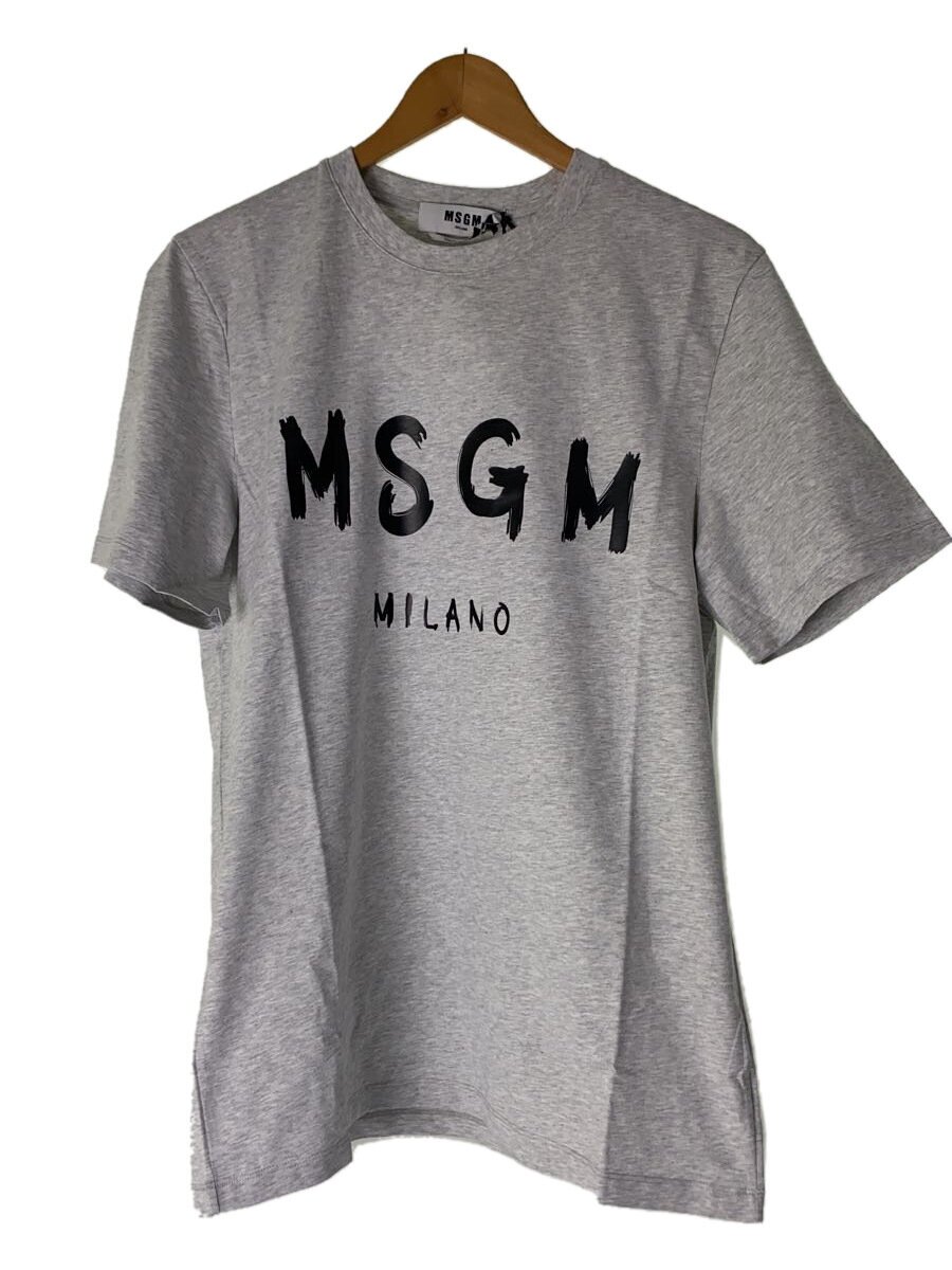MSGM(エムエスジーエム) / Tシャツ/S/コットン/SLV/2000mm510 | 古着の販売・通販ならセカンドストリート