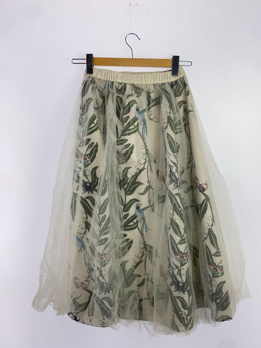 AMERI(アメリヴィンテージ) / ロングスカート/--/ポリエステル/WHT/027190021/LILLY BELL TULLE | 古着の販売・通販ならセカンドストリート