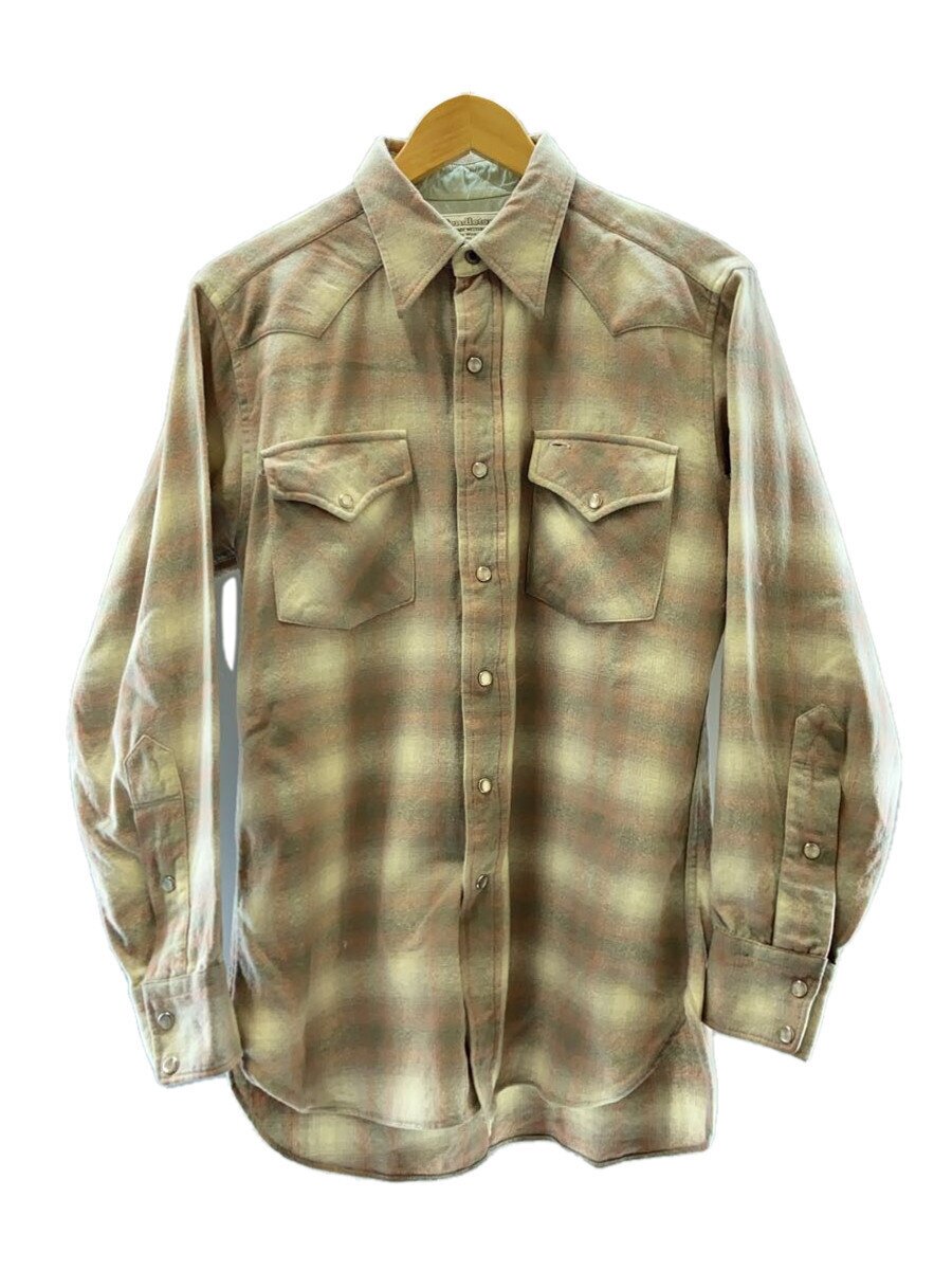 PENDLETON(ペンドルトン) / 長袖シャツ/M/ウール/BEG/オンブレCK | 古着の販売・通販ならセカンドストリート
