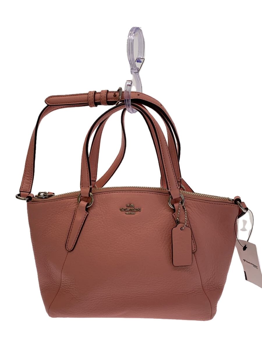 COACH(コーチ) / ショルダーバッグ/レザー/PNK/無地/F57563 | 中古品の販売・通販ならセカンドストリート