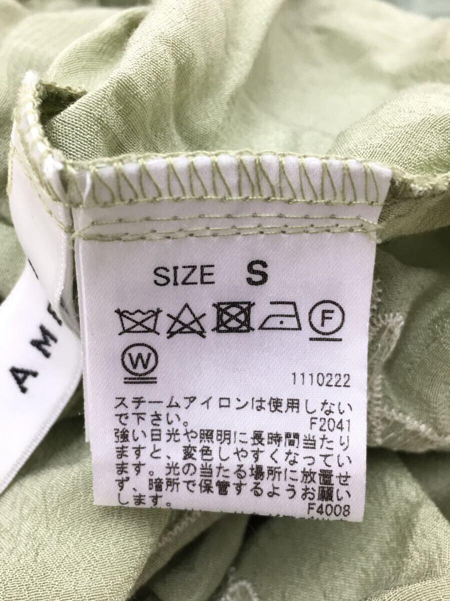 AMERI(アメリヴィンテージ) / FLOWER GARDEN DRESS/長袖ワンピース/S/レーヨン/GRN/01110940760 | 古着の販売・通販ならセカンドストリート