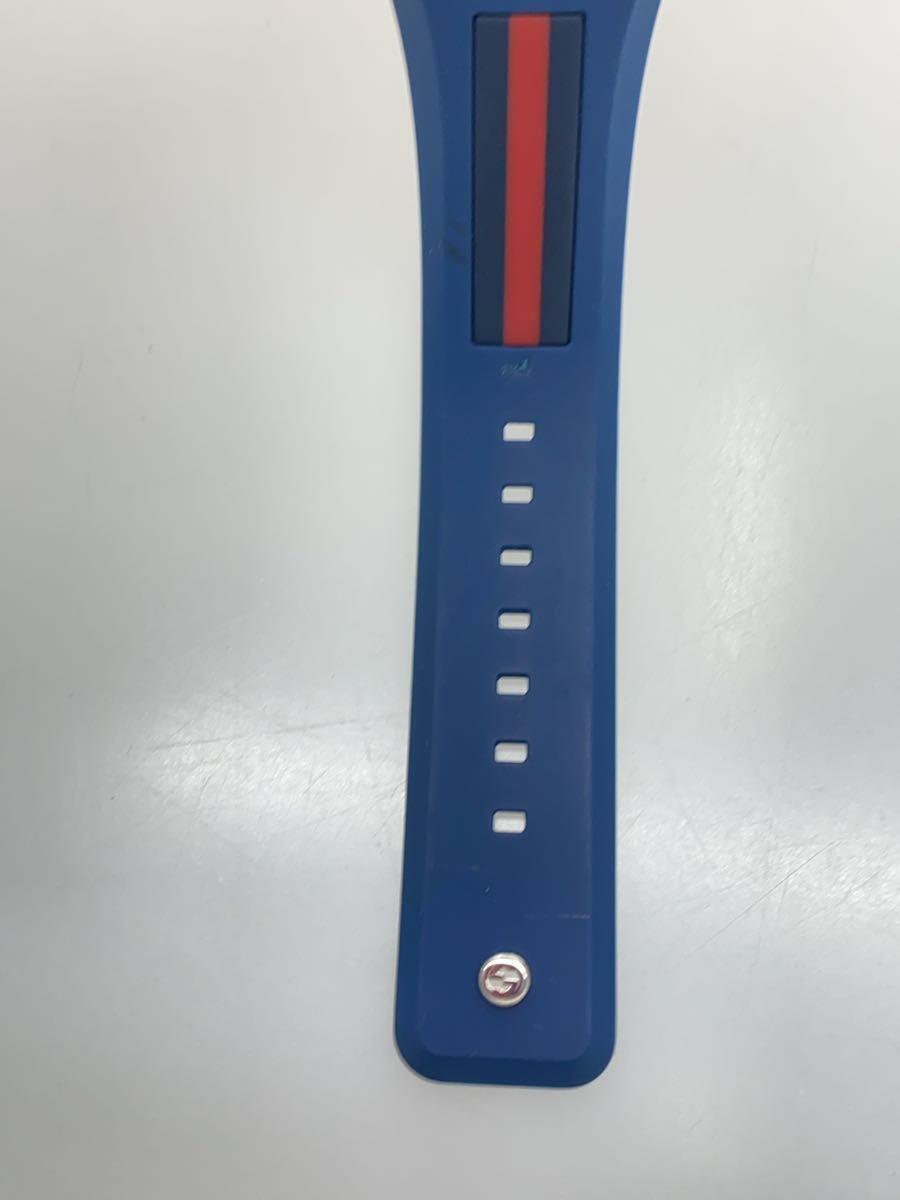 GUCCI(グッチ) / SYNC/クォーツ腕時計/アナログ/ステンレス/BLU/BLU/137.1/ベルト傷有り | 中古品の販売・通販なら ...