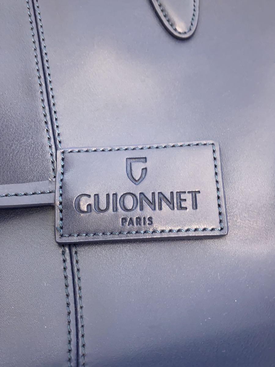GUIONNET(ピエールギオネ) / トートバッグ/レザー/NVY | 中古品の販売・通販ならセカンドストリート