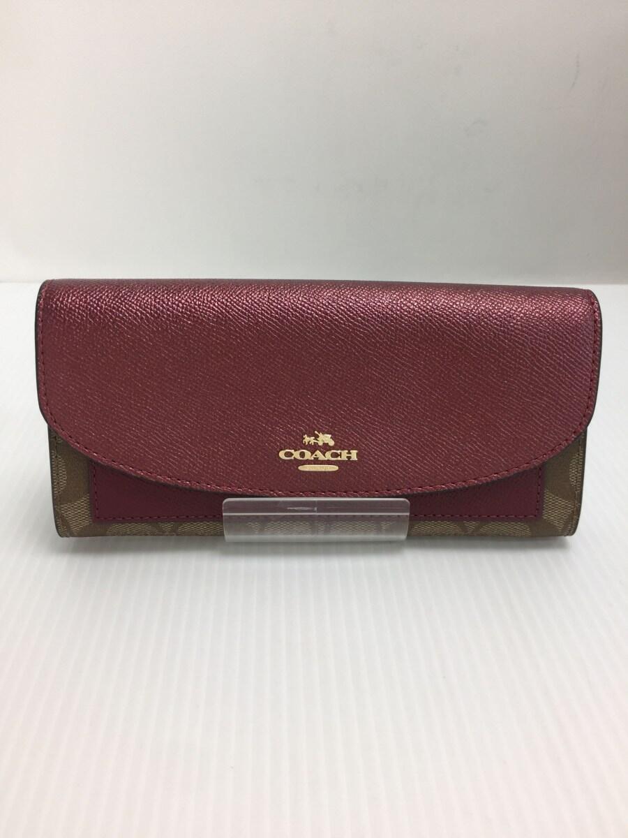 COACH(コーチ) / 長財布/PVC/BEG/総柄/F22714 | 中古品の販売・通販ならセカンドストリート