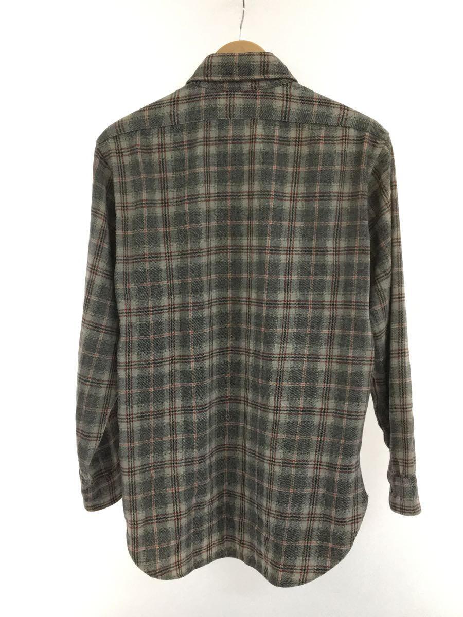 PENDLETON(ペンドルトン) / 60-70S/USA製/ネルシャツ/M/ウール/GRY/チェック | 古着の販売・通販ならセカンドストリート