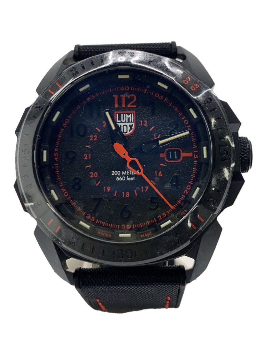 LUMINOX(ルミノックス) / クォーツ腕時計/アナログ/ブラック/ICE-SAR ARCTIC 1002 | 中古品の販売・通販なら ...