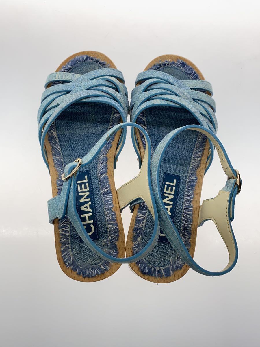 CHANEL(シャネル) / サンダル/37/ブルー/G33537// | 中古品の販売・通販ならセカンドストリート