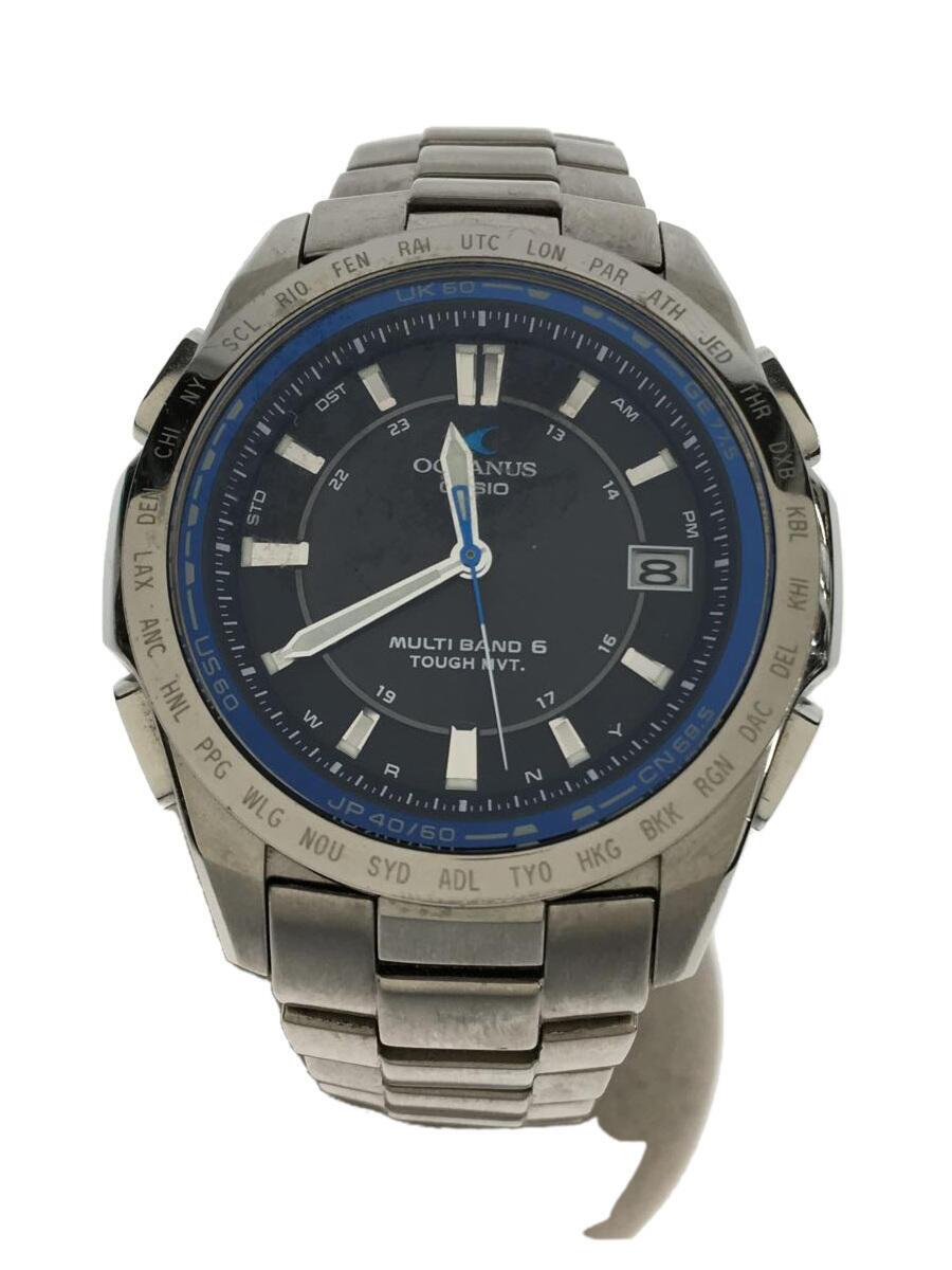 CASIO(カシオ) / ソーラー腕時計/アナログ/ステンレス/グレー/シルバー/OCW-T100 | 中古品の販売・通販ならセカンドストリート