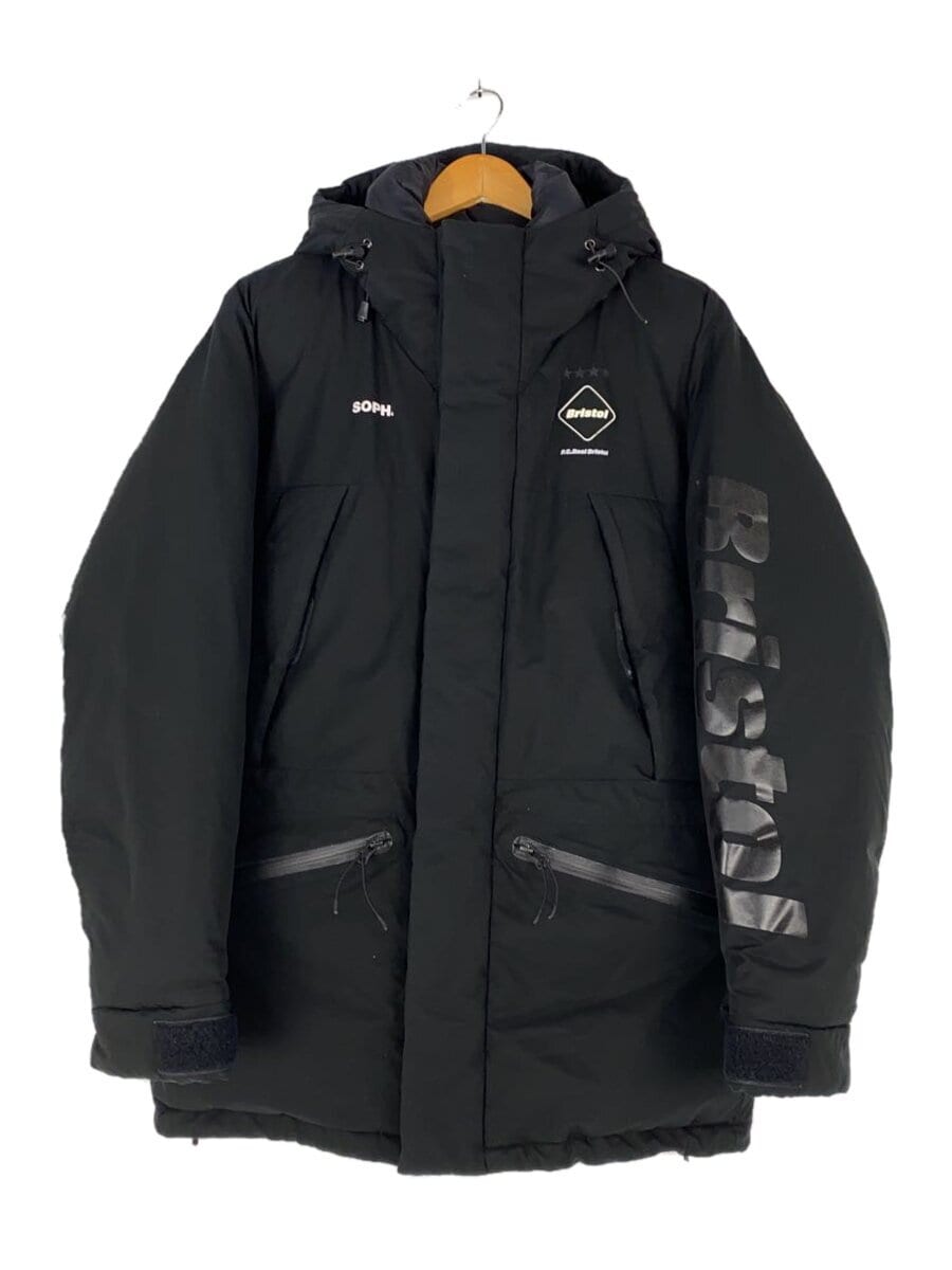 F.C.R.B.(F.C.Real Bristol)(エフシー(レアルブリストル)) / 18AW/DOWN BENCH COAT/ダウンジャケット/L/ポリエステル/ブラック/FCRB ...