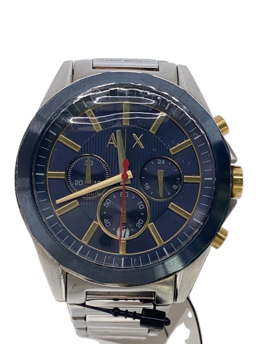 ARMANI EXCHANGE(アルマーニエクスチェンジ) / クォーツ腕時計/アナログ/ステンレス/BLK/AX2614 | 中古品の販売 ...