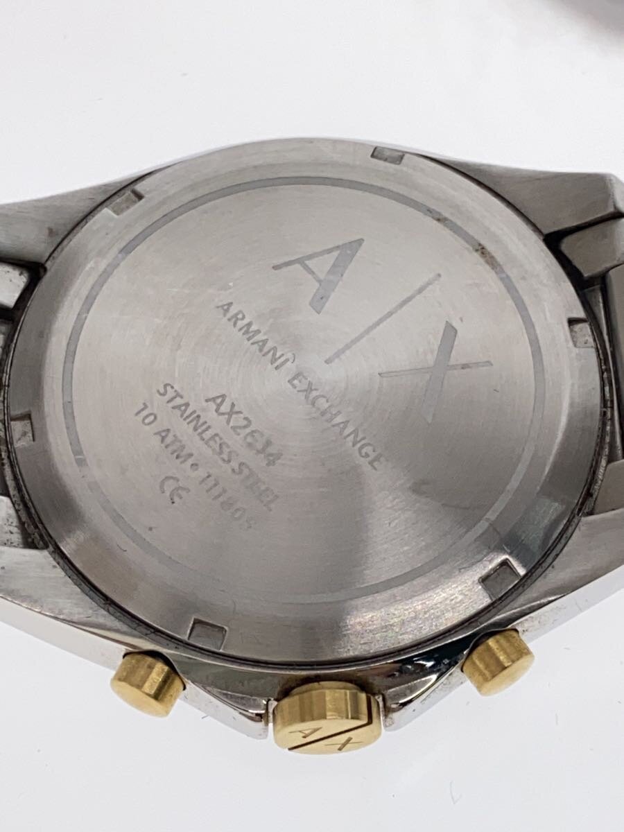 ARMANI EXCHANGE(アルマーニエクスチェンジ) / クォーツ腕時計/アナログ/ステンレス/BLK/AX2614 | 中古品の販売 ...