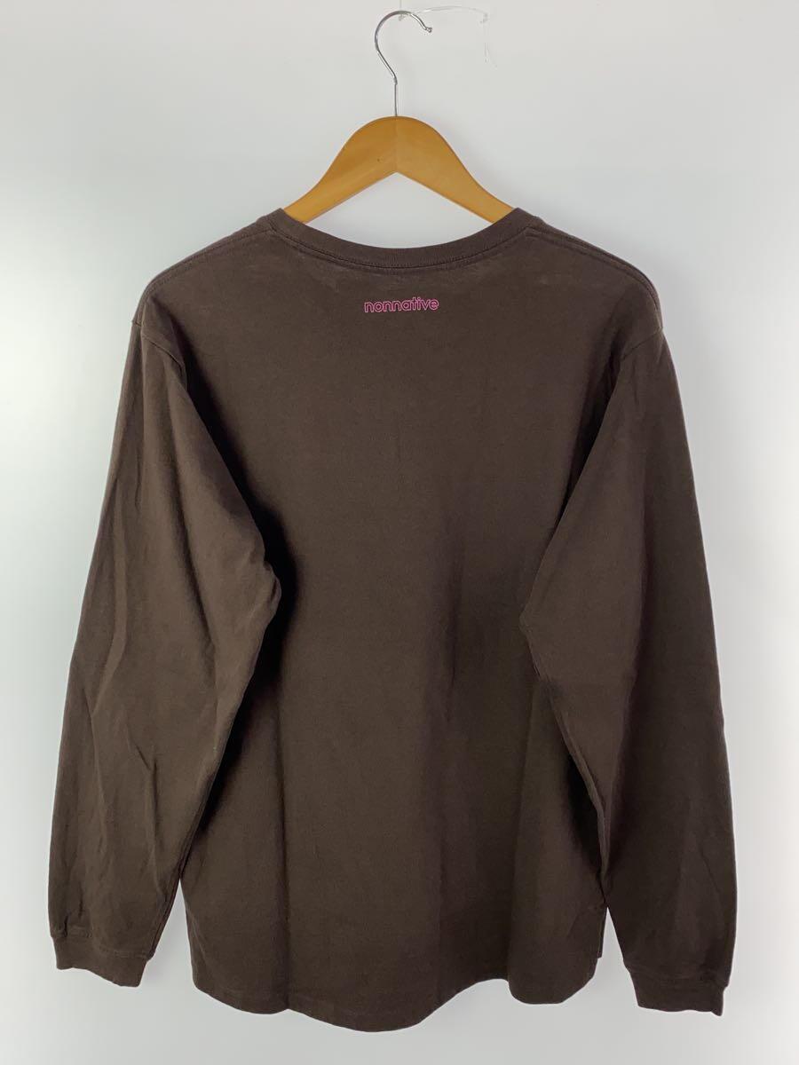 nonnative(ノンネイティブ) / 長袖Tシャツ/2/コットン/BRW/プリント/NN-T4107 | 古着の販売・通販ならセカンドストリート