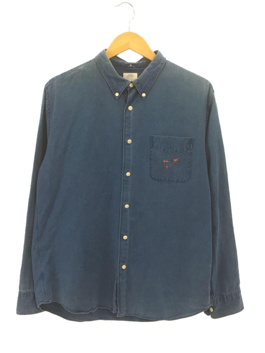 Visvim Indigo Trail Fading Shirt | Grailed