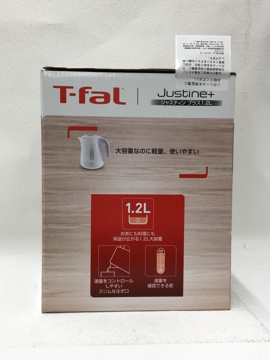 T-fal(ティファール) / ティファール 電気ケトル ジャスティンプラスKO49 ホワイト 1.2L | 中古品の販売・通販ならセカンドストリート