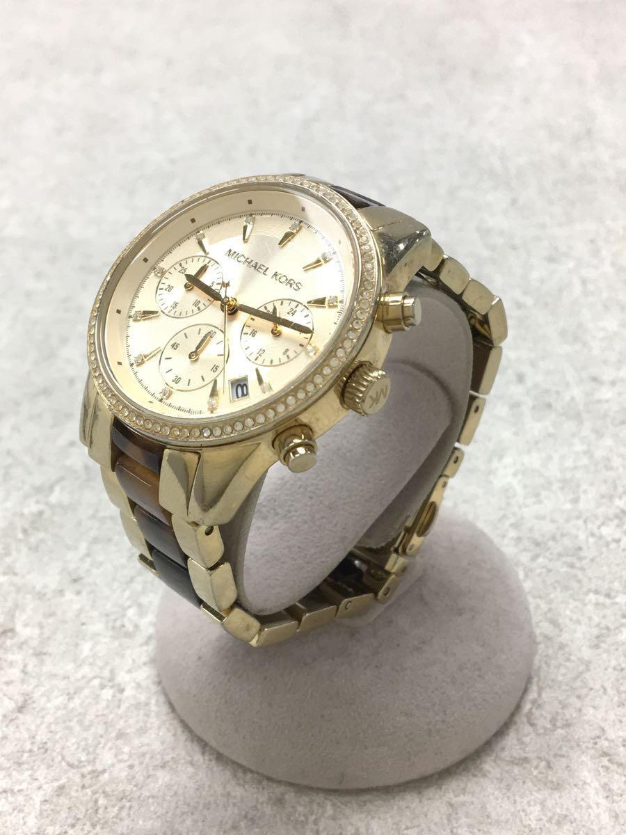 MICHAEL KORS(マイケルコース) / クォーツ腕時計/アナログ/ステンレス/GLD/GLD/SS/MK-6322 | 中古品の販売 ...