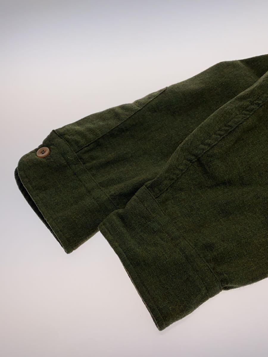 PENDLETON(ペンドルトン) / 長袖シャツ/M/ウール/GRN/右袖一か所所リペアあり/60s/単色 | 古着の販売・通販ならセカンドストリート