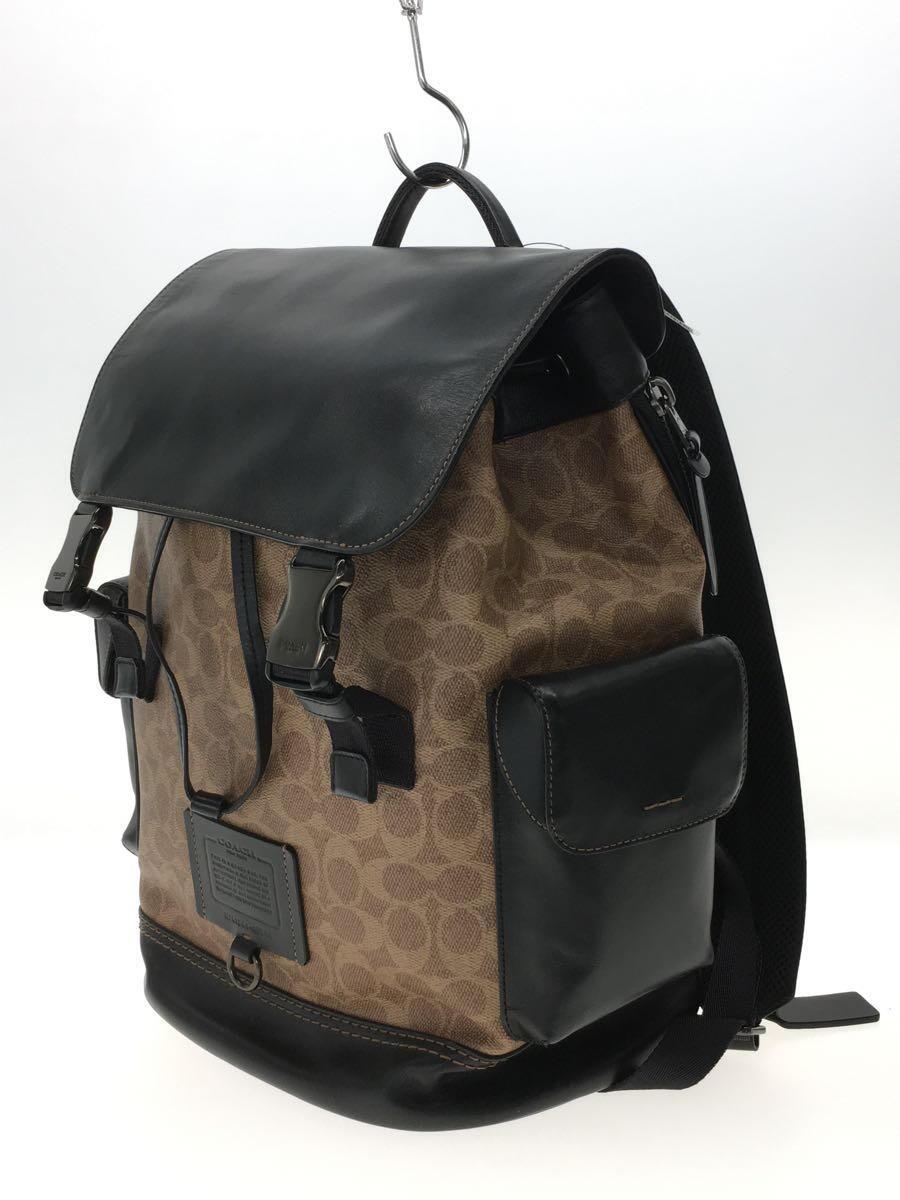 COACH(コーチ) / シグネチャー/リビングトン/リュック/PVC/BEG/総柄/型番:40344 | 中古品の販売・通販ならセカンドストリート