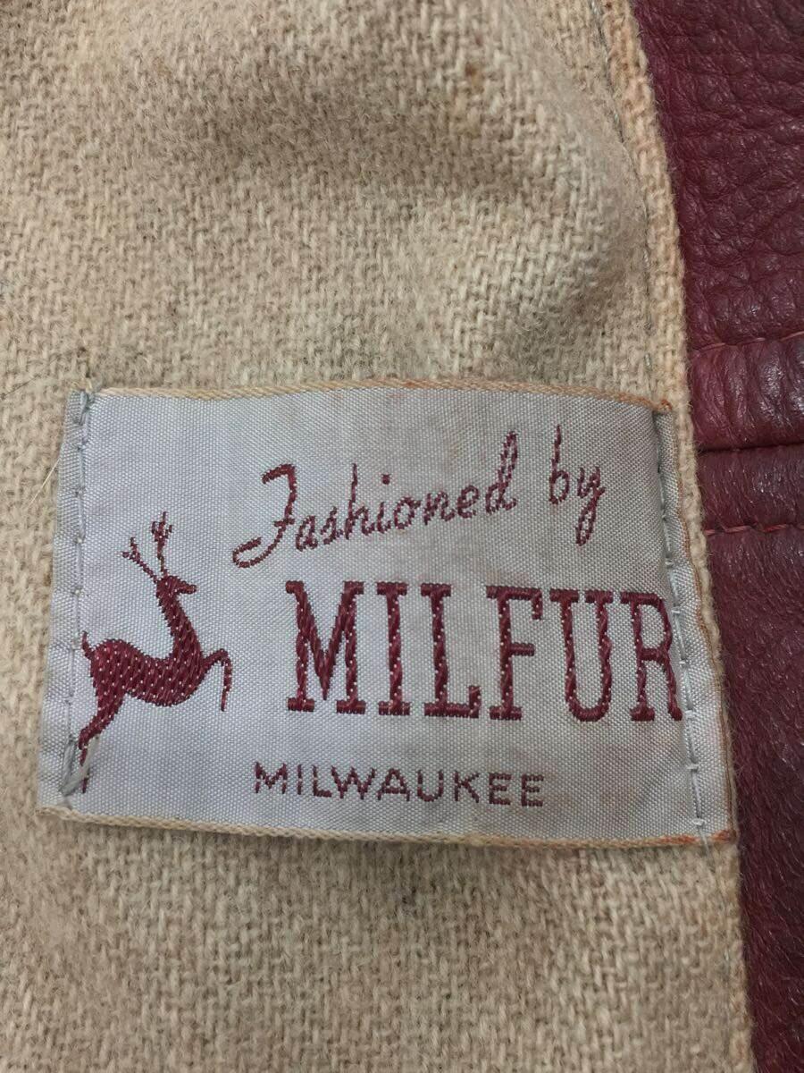 その他ブランド(ソノタブランド) / MILFUR/DEERSKIN/レザージャケット・ブルゾン/--/レザー/BRW | 古着の販売・通販 ...