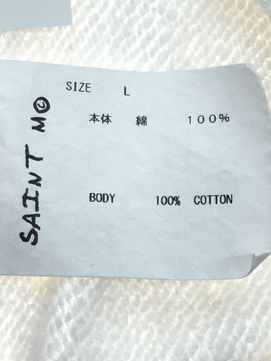 SAINT MICHAEL(セイントマイケル) / OH SHIT SWEAT SHIRTS/L/コットン/WHT/SM-A22-0000 ...