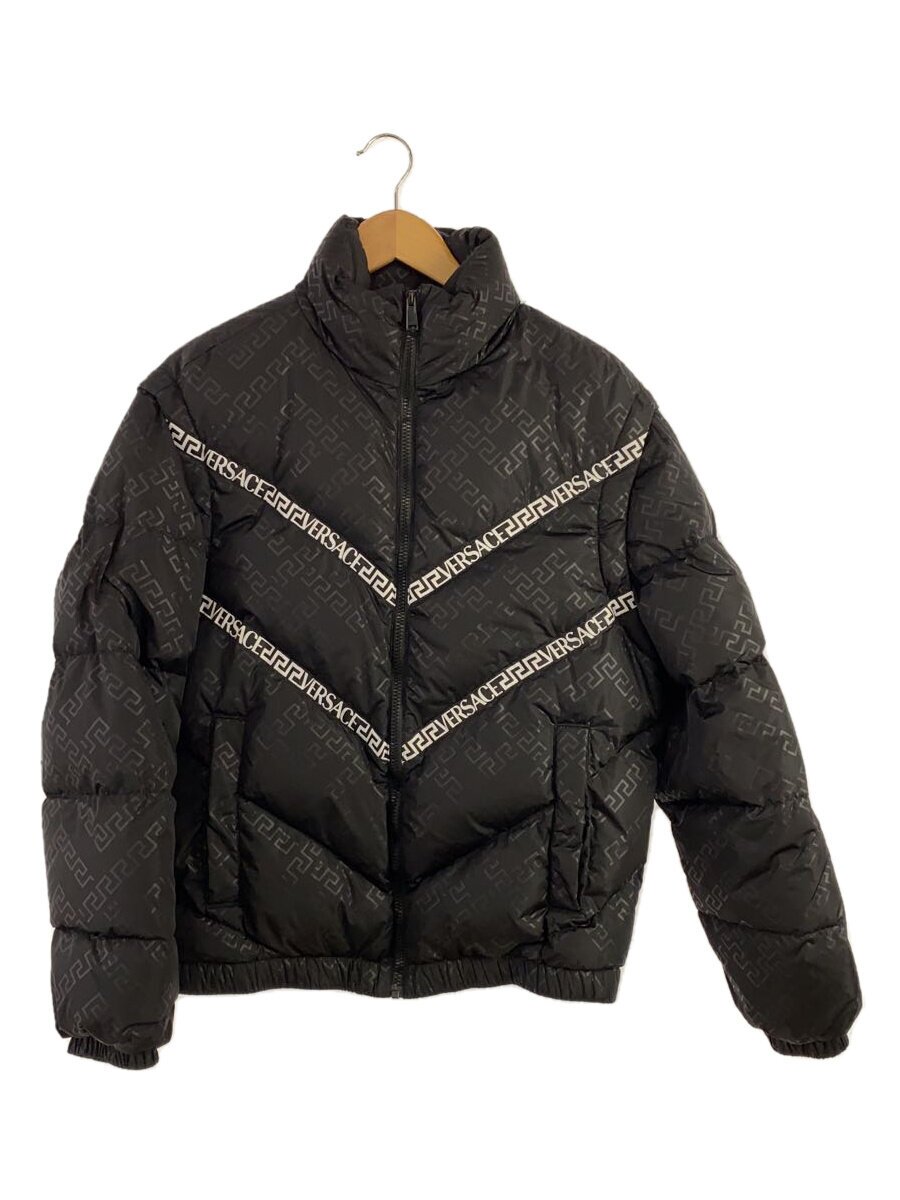 VERSACE(ヴェルサーチェ) / ダウンジャケット/46/ナイロン/BLK/無地/1002749 1A02017 | 古着の販売・通販なら ...