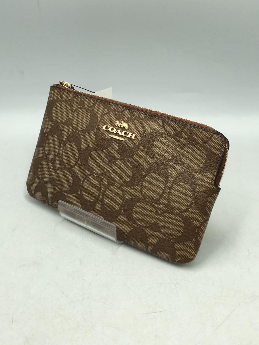 COACH(コーチ) / ポーチ/レザー/BRW/総柄/6648 | 中古品の販売・通販ならセカンドストリート