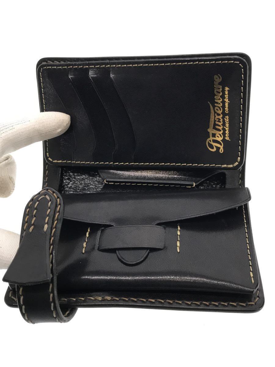 Deluxeware(デラックスウエア) / DLW-002/ミディアムレザーウォレット/LEATHERWALLET/ステアハイド/2つ折り ...