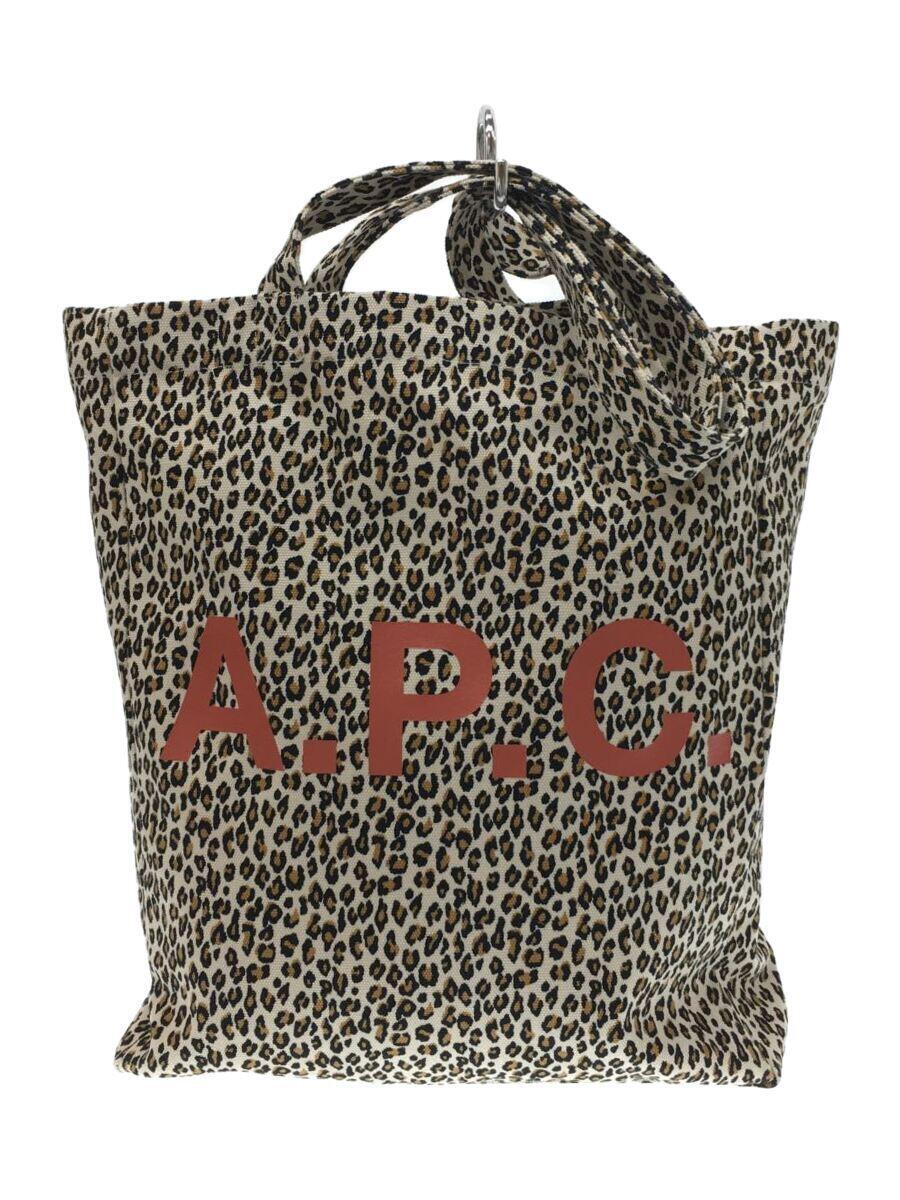 A.P.C.(アーペーセー) / Lou Leopard Print Tote Bag/レオパードトートバッグ/ヒョウ柄 | 中古品の販売 ...