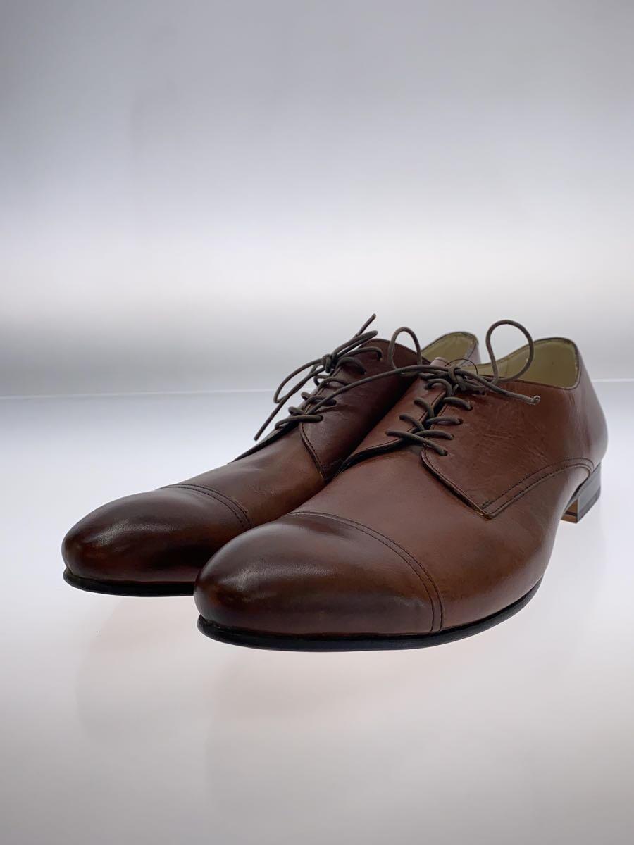 WHEREABOUTS(ウエアラバウツ) / BUCCHUS/ドレスシューズ/41/ブラウン/レザー/バッカス/ストレートチップ | 中古品の ...